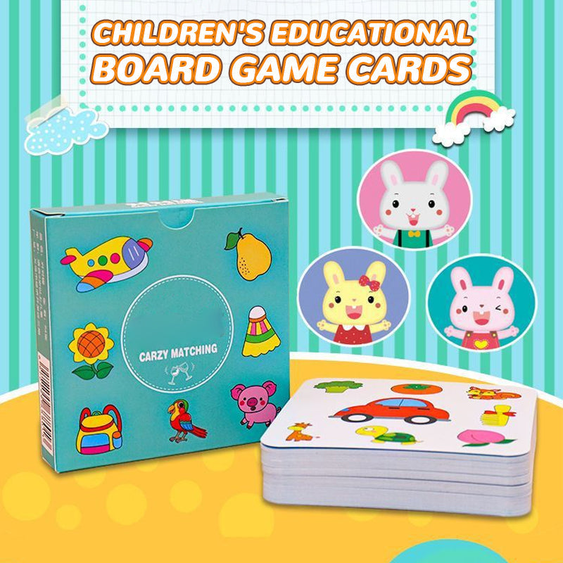 Crazy Pair Of Collision Children's Educational Board Game Cards – cexcshop