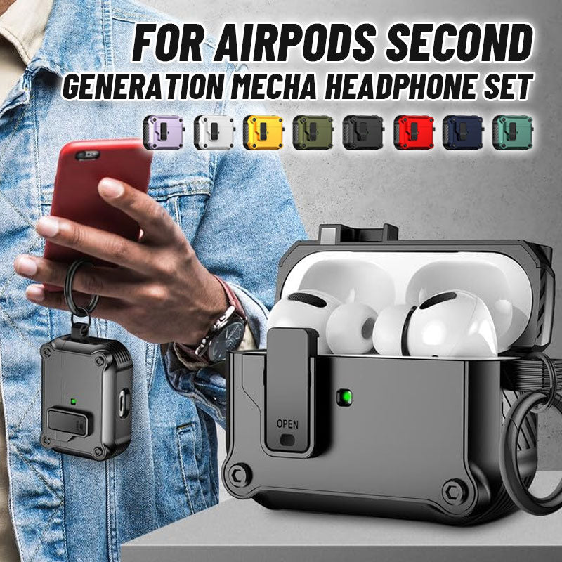 For Airpods Second Generation Mecha Headphone Set – cexcshop