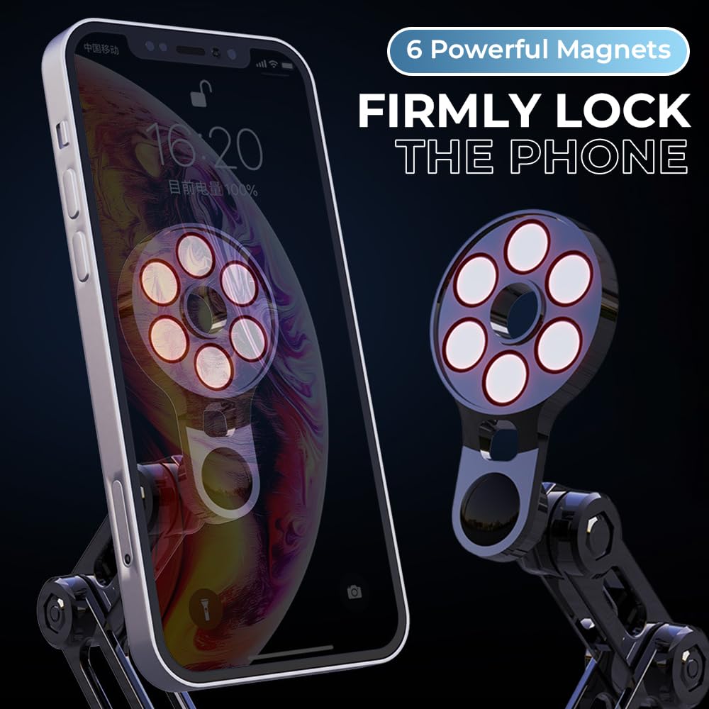 Magnetic Foldable Adhesive Phone Stand – cexcshop