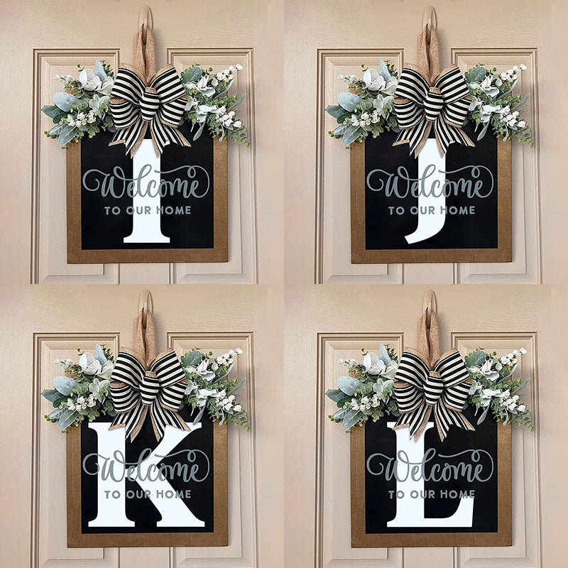 Wooden Letter Front Door Decoration Hanging Sign – cexcshop