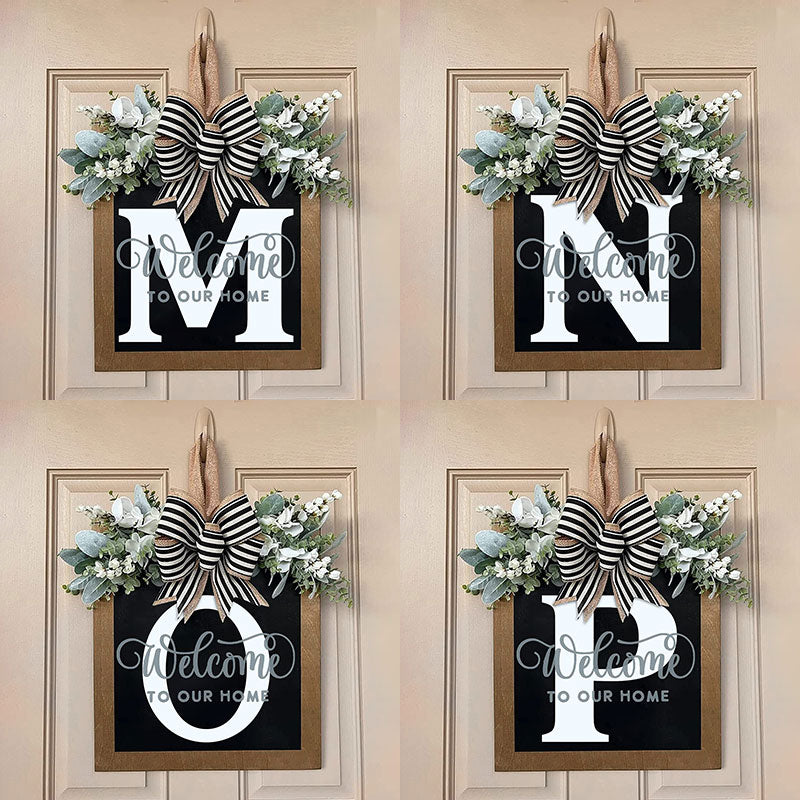 Wooden Letter Front Door Decoration Hanging Sign – cexcshop