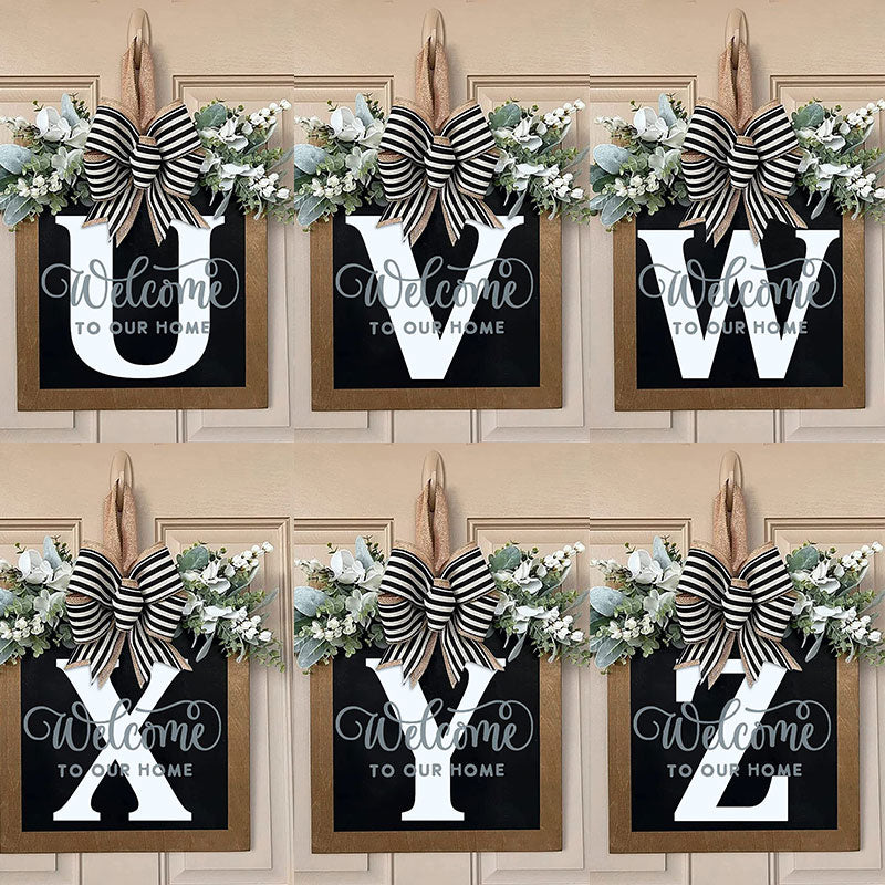Wooden Letter Front Door Decoration Hanging Sign – cexcshop