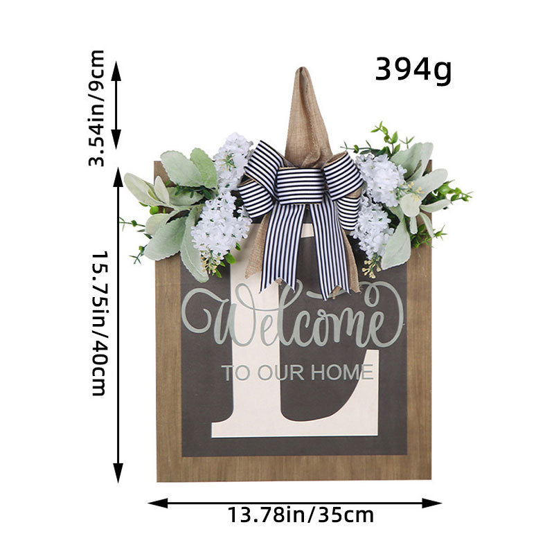 Wooden Letter Front Door Decoration Hanging Sign – cexcshop